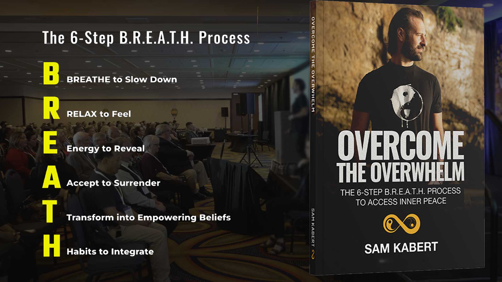 Overcome The Overwhelm Book - Sam Kabert